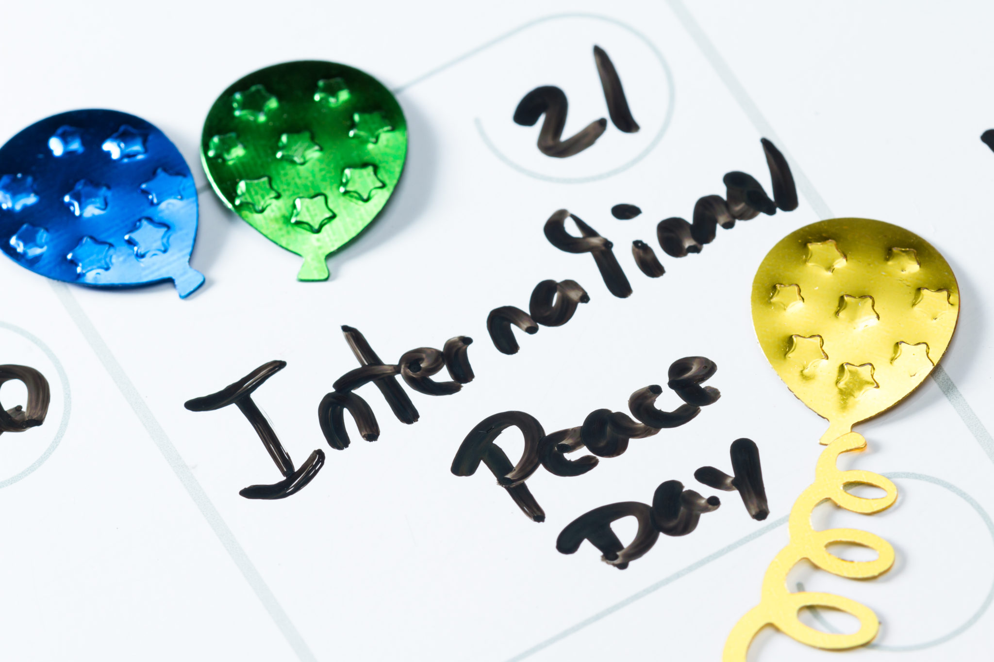 International Peace Day - End Racism. Create Peace.